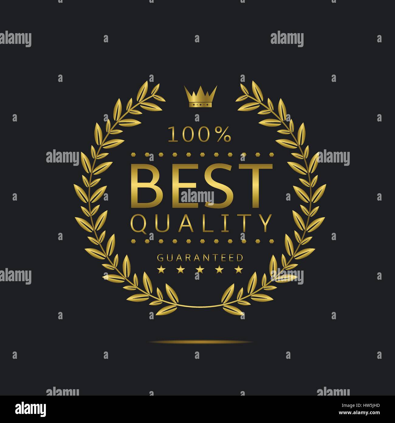 Best quality label Stock Vector Image & Art - Alamy