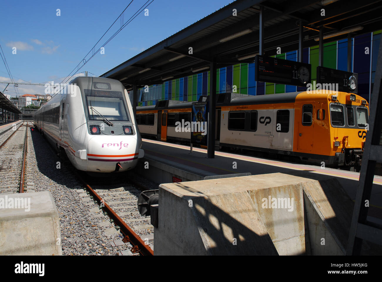 Spain, Galicia, Vigo, Station Stock Photo - Alamy