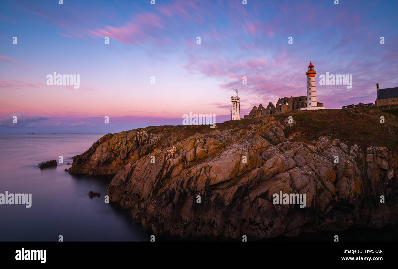 Phare de St. Mathieu Stock Photo - Alamy