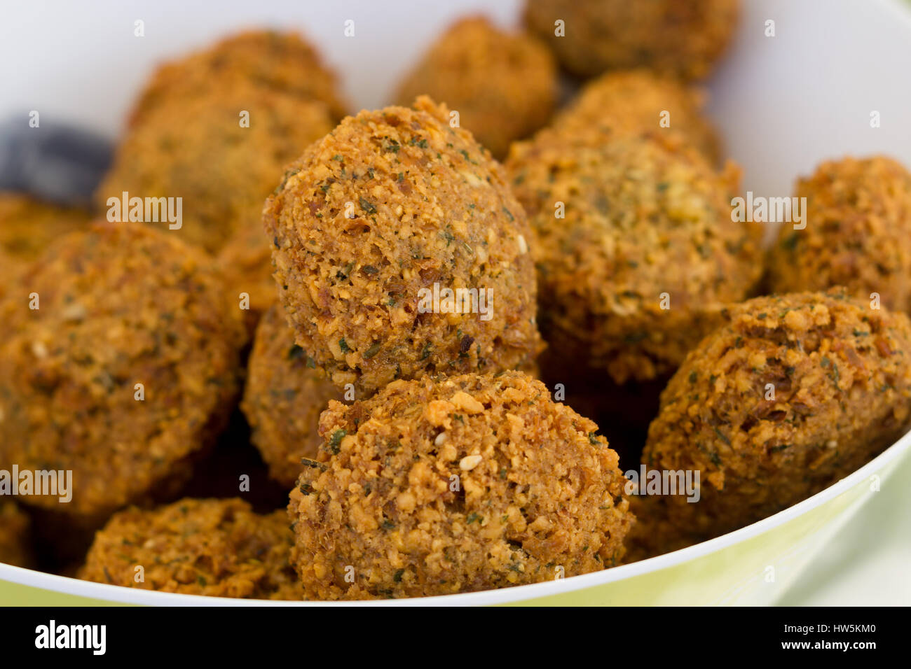 bowl of falafel Stock Photo - Alamy