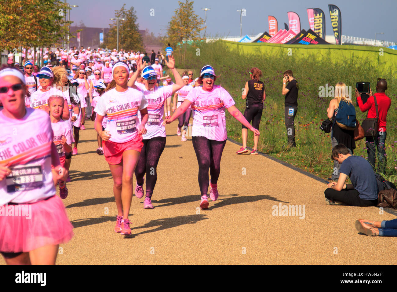 Color run, London, uk Stock Photo - Alamy
