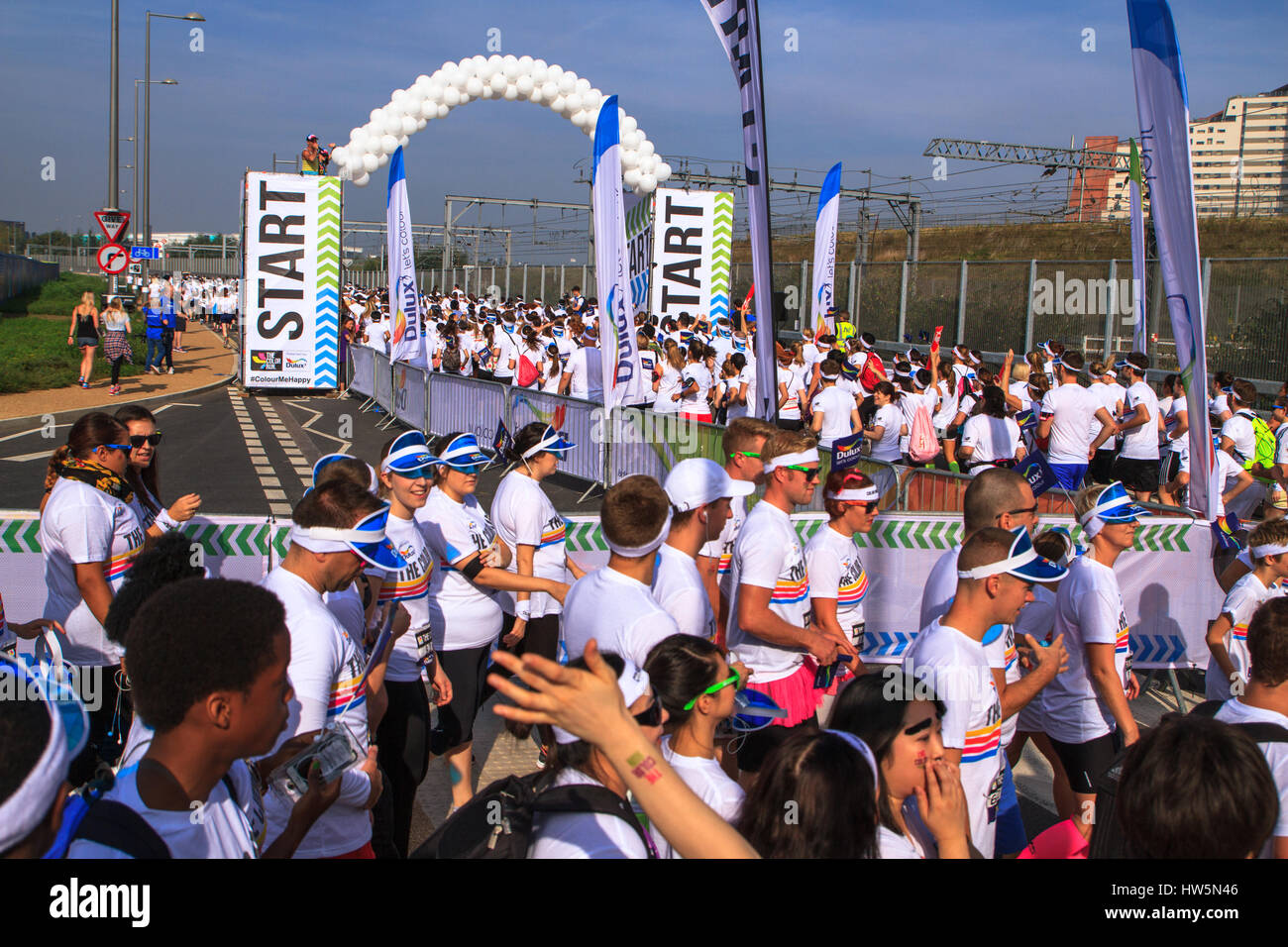 London group run park hi-res stock photography and images - Alamy