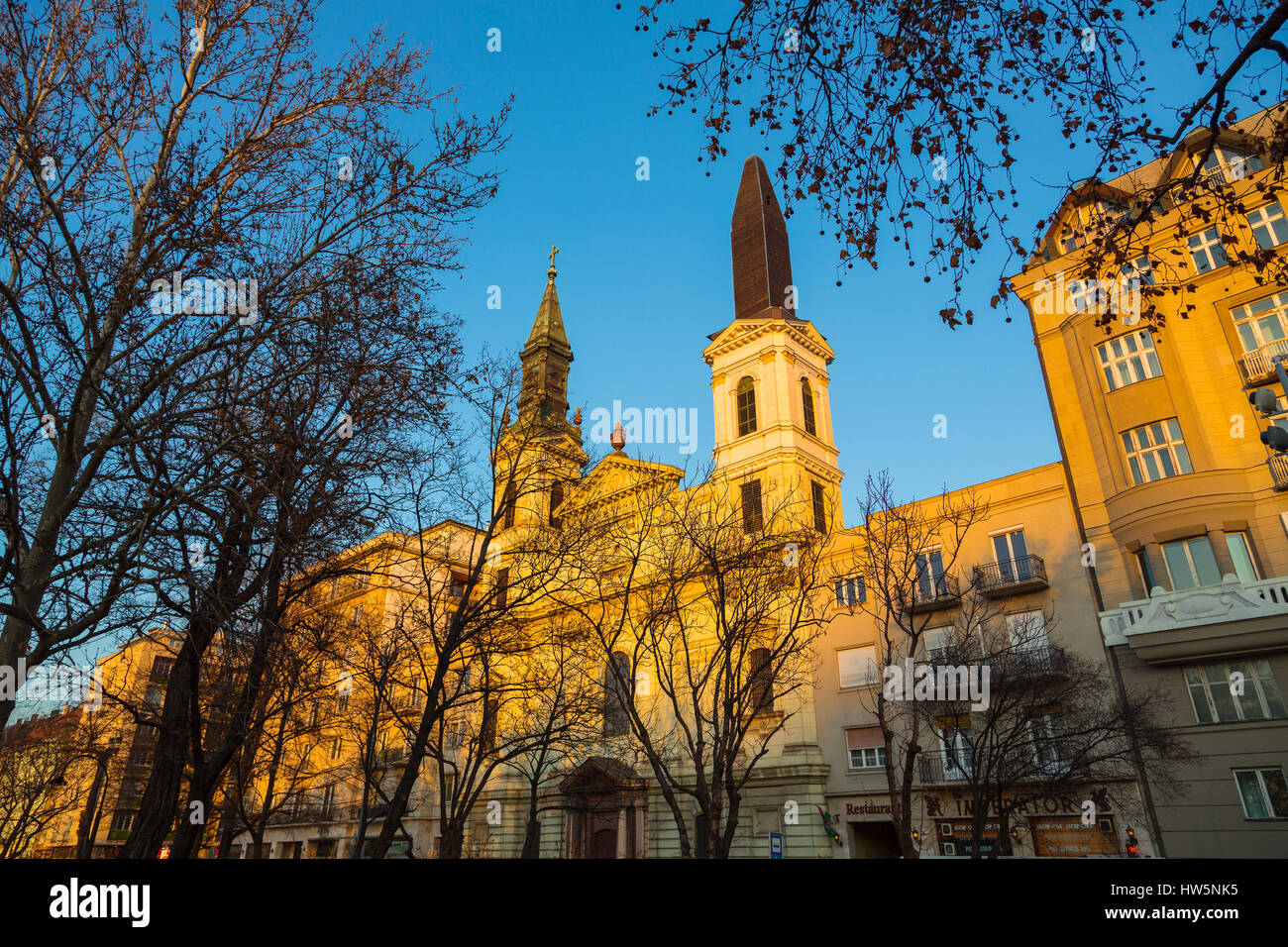 Magyar ortodox templom church. Budapest Hungary, Southeast Europe Stock ...