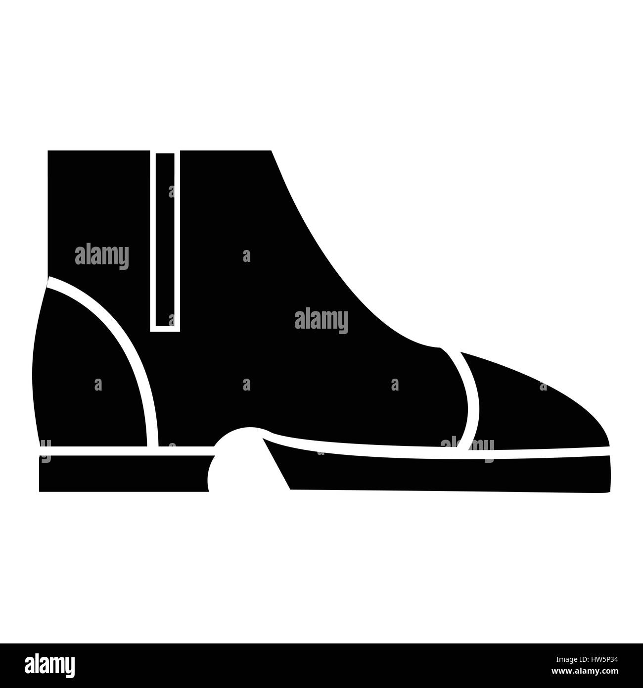 Men boots icon, simple style Stock Vector Image & Art - Alamy