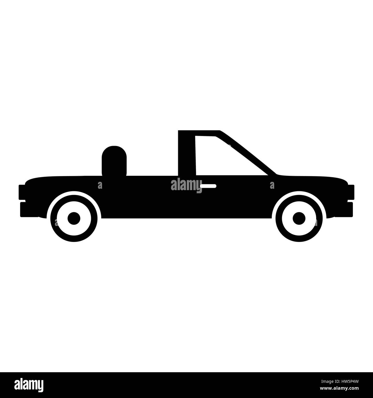 Pickup icon, simple style Stock Vector Image & Art - Alamy
