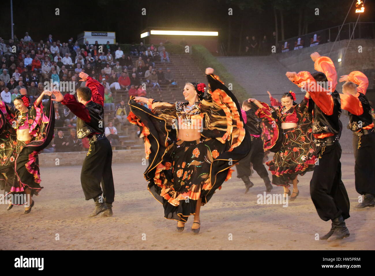 Berlin, Germany, June 20th, 2014: Berlin Tattoo military music show ...
