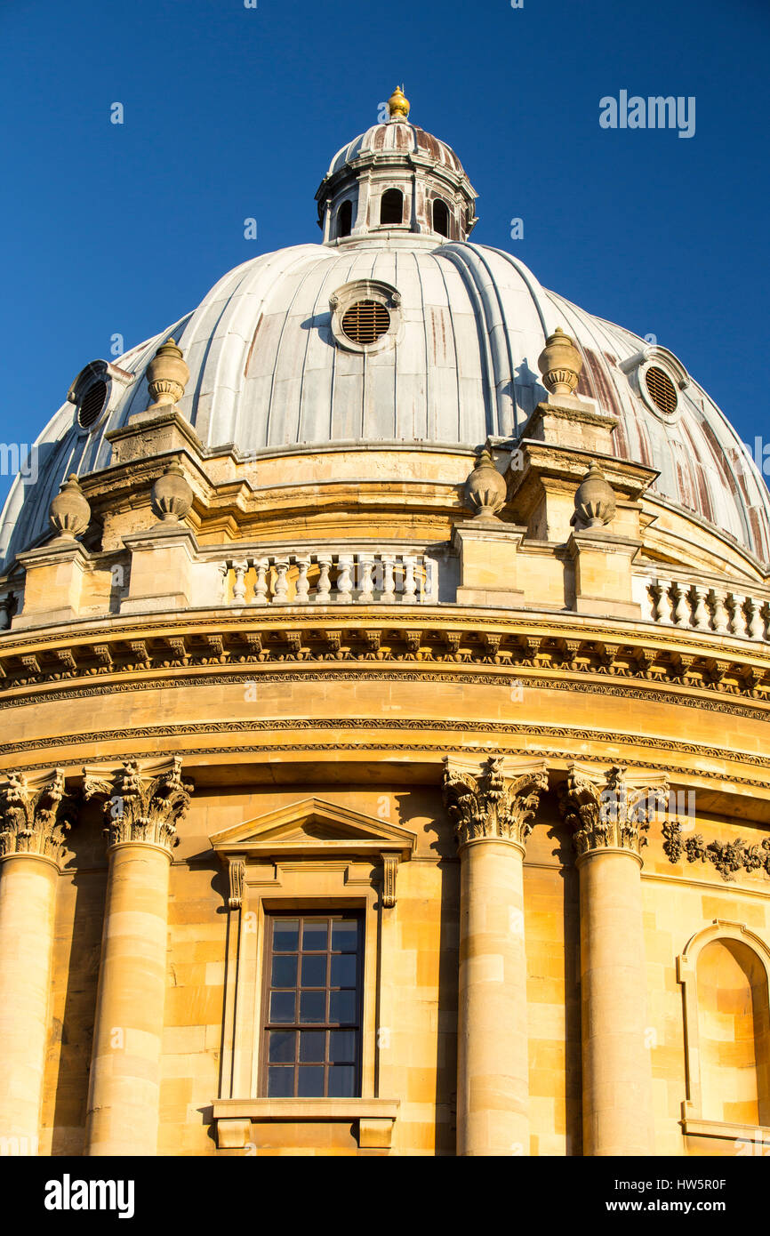 The Historic Radcliffe Camera building in Oxford, UK, which houses an ...