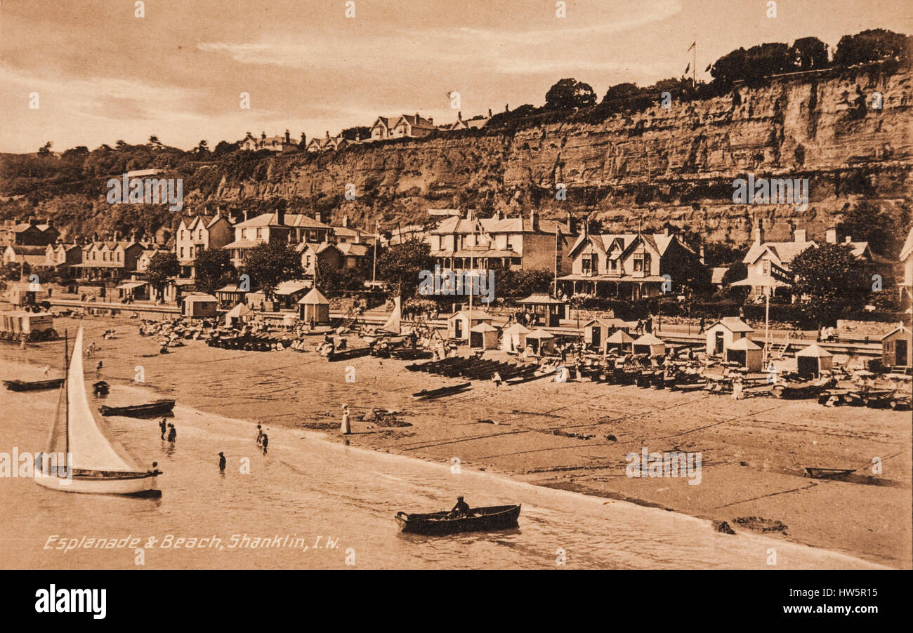 Vintage beach postcard hi-res stock photography and images - Alamy