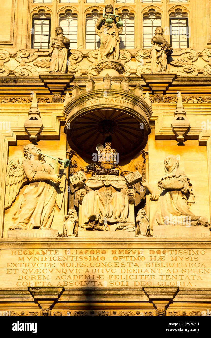 The world famous Bodleian library in Oxford, UK Stock Photo - Alamy