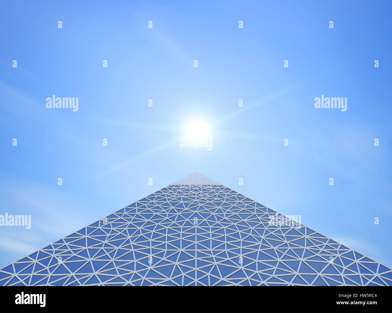 Steel and glass pyramid hi-res stock photography and images - Alamy