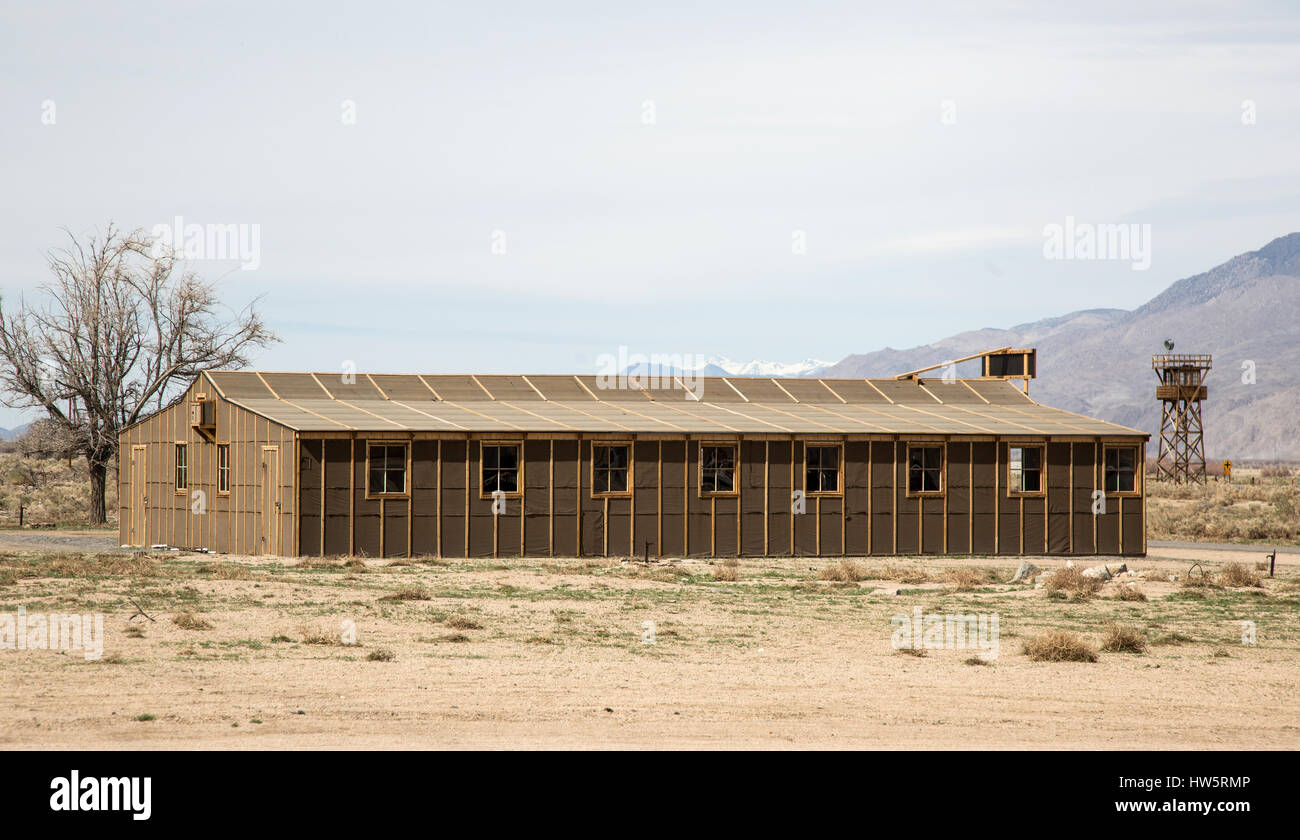 Manzanar National Historic Site in California Stock Photo - Alamy