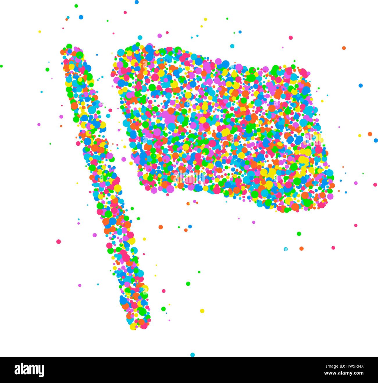 American flag splash clipart Stock Vector Images - Alamy