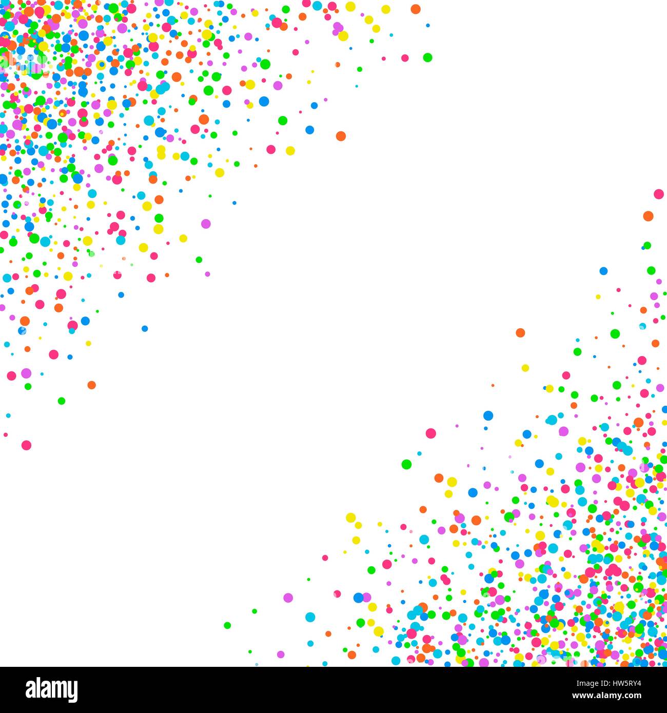 Paper confetti scatter Stock Vector Images - Alamy