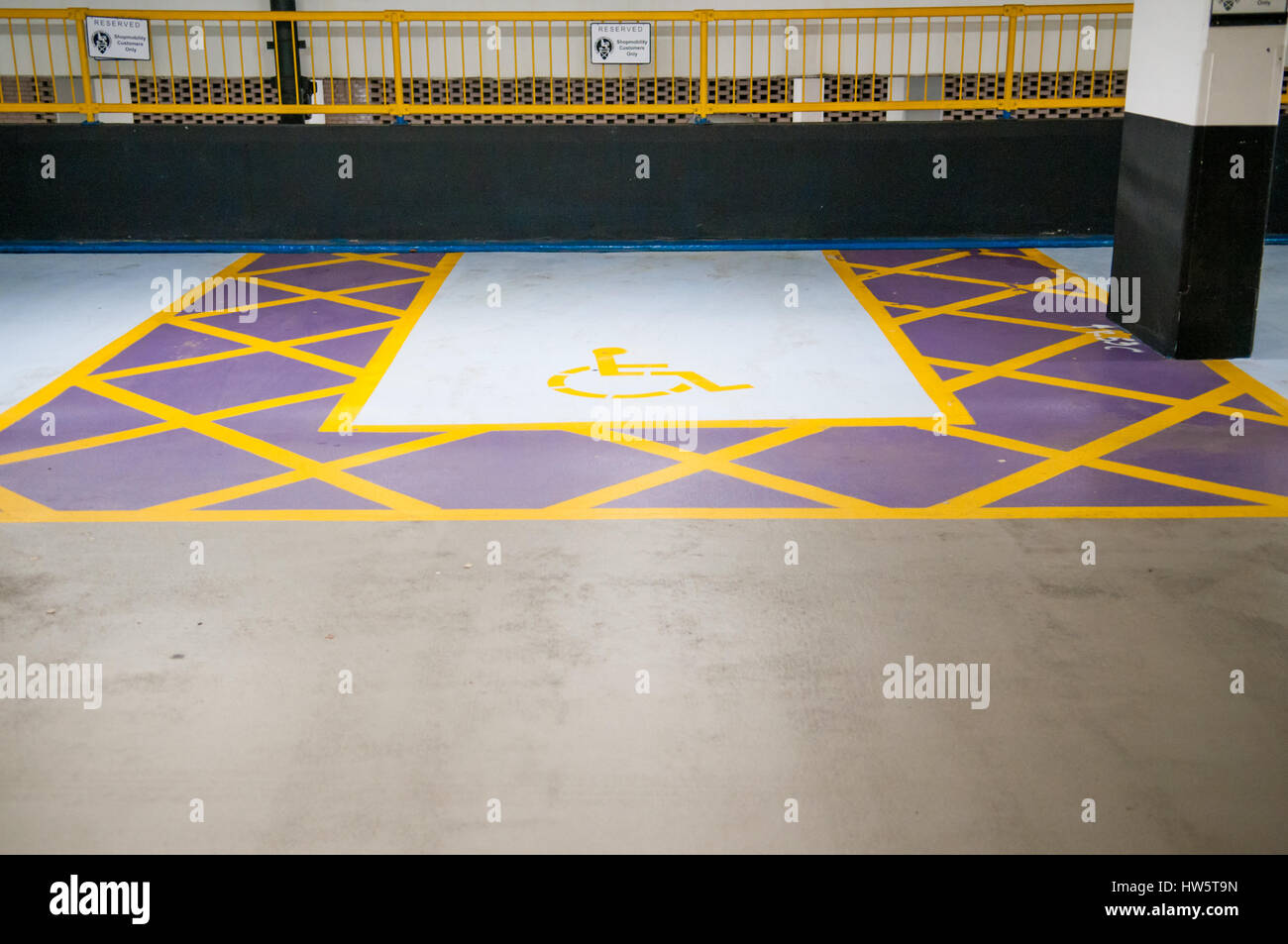disabled parking space symbol in a car park Stock Photo - Alamy disabled parking space symbol in a car park Stock Photo - Alamy