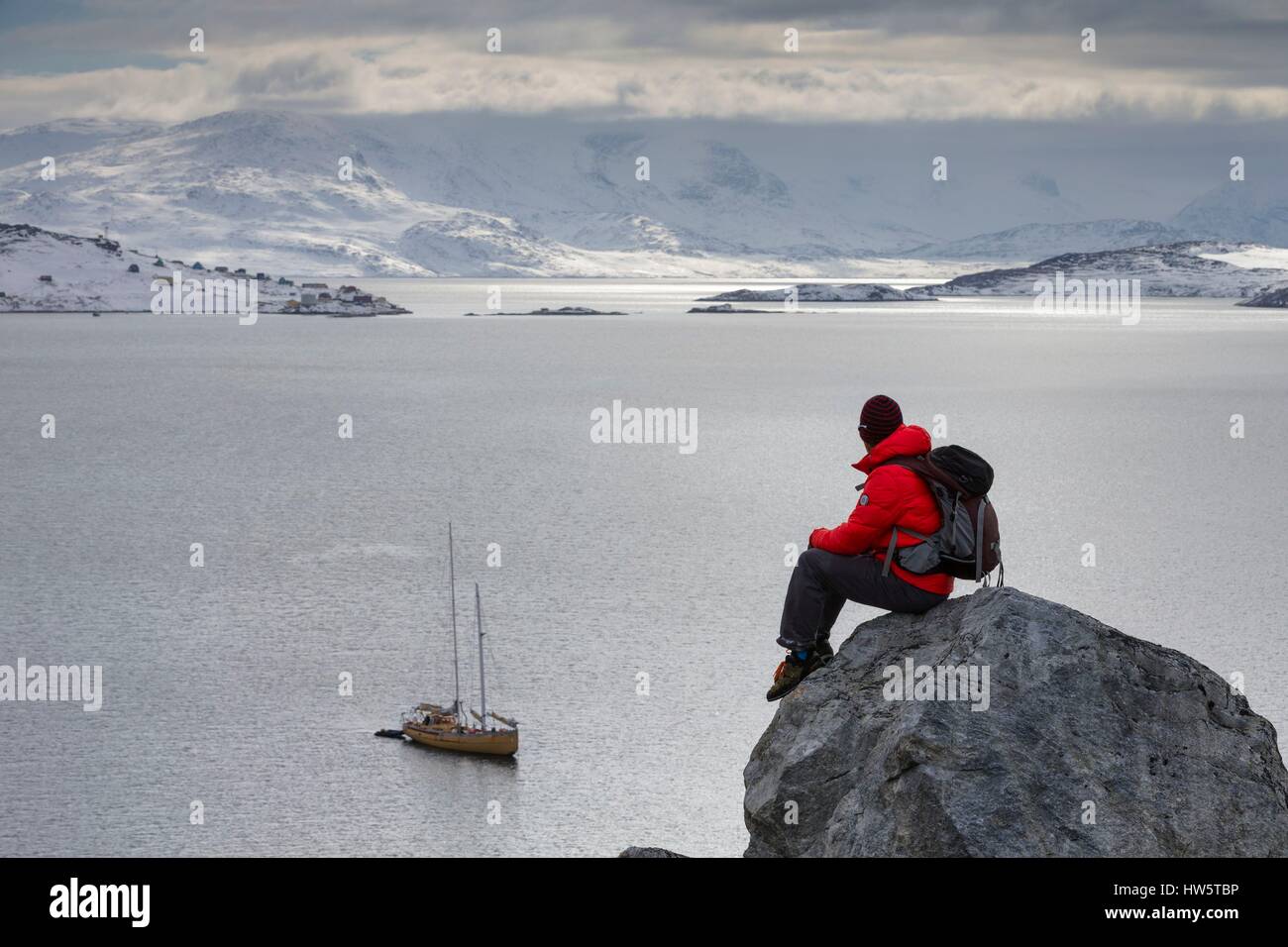 Greenland, Nuuk Fjord Stock Photo - Alamy