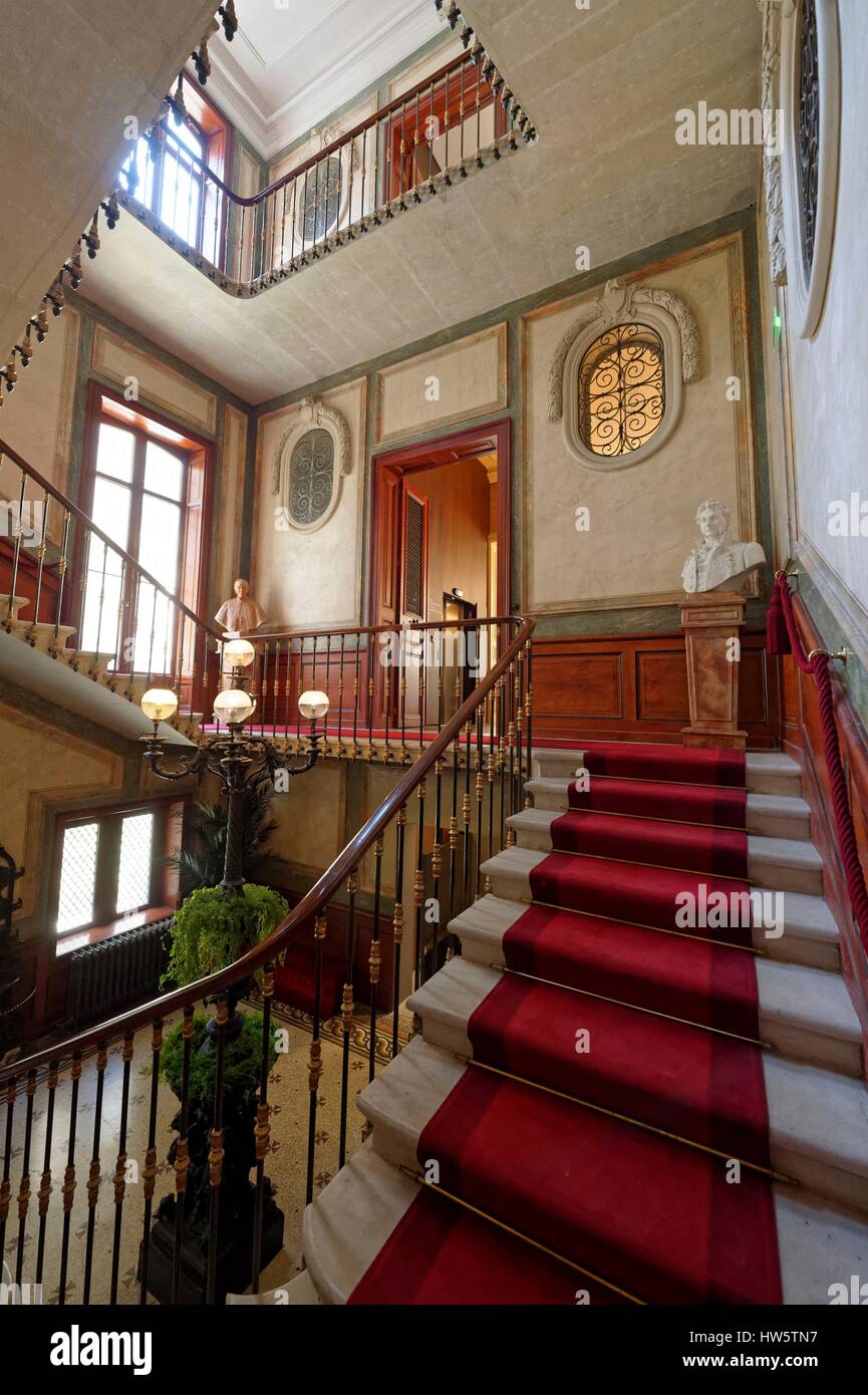 France, Herault, Montpellier, historical center, Fabre museum ...
