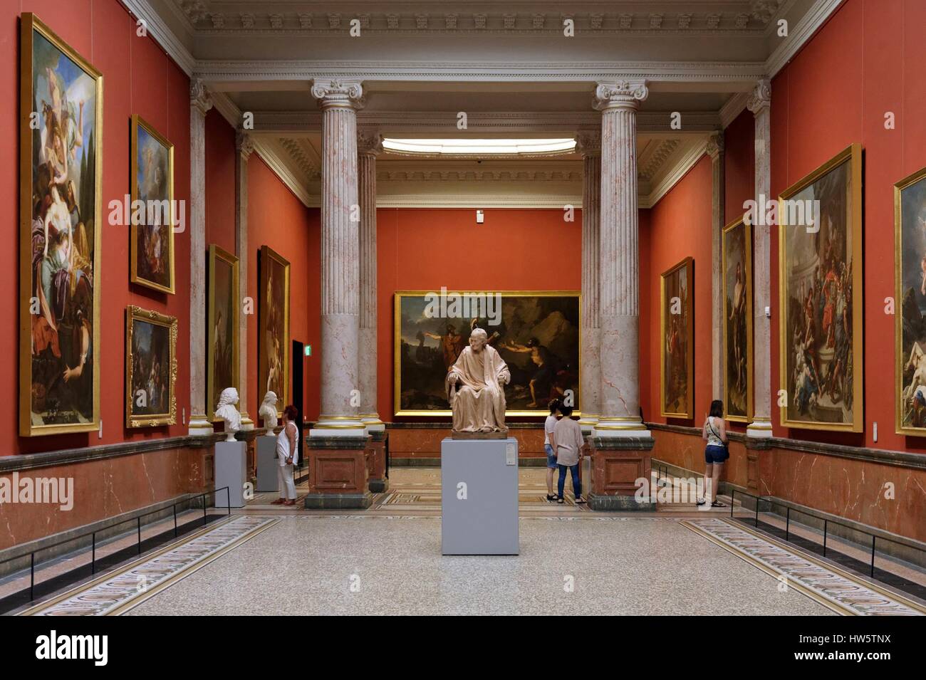 France, Herault, Montpellier, historical center, Fabre Museum, 18th ...