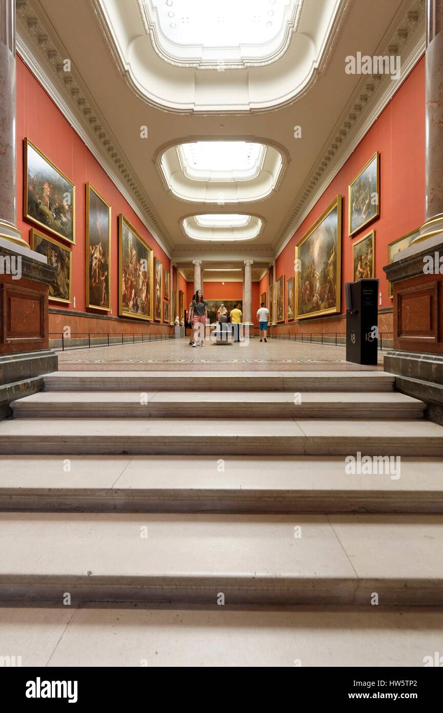 France, Herault, Montpellier, historical center, Fabre Museum, 18th ...
