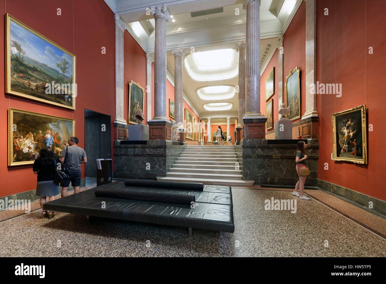France, Herault, Montpellier, historical center, Fabre Museum, 18th ...