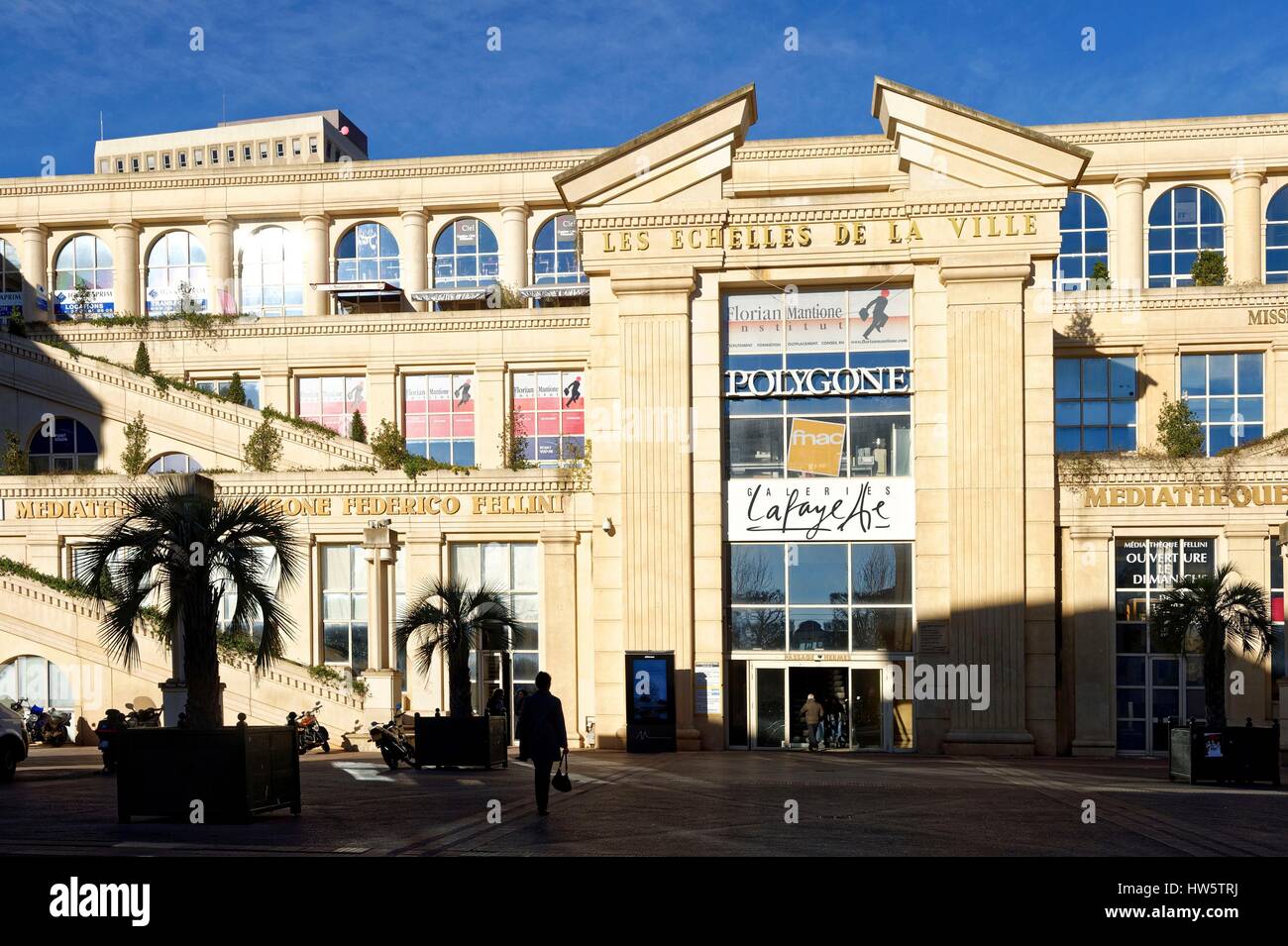 Polygone montpellier hi-res stock photography and images - Alamy