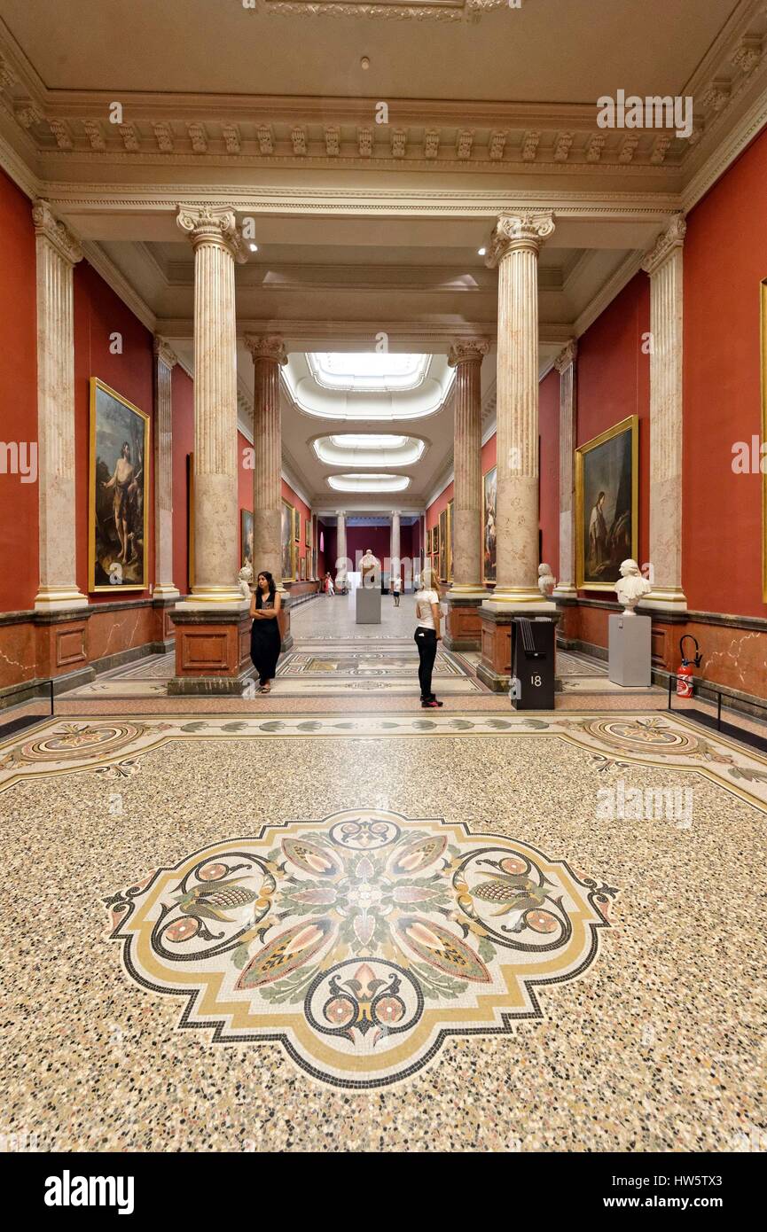 France, Herault, Montpellier, historical center, Fabre Museum, 18th ...