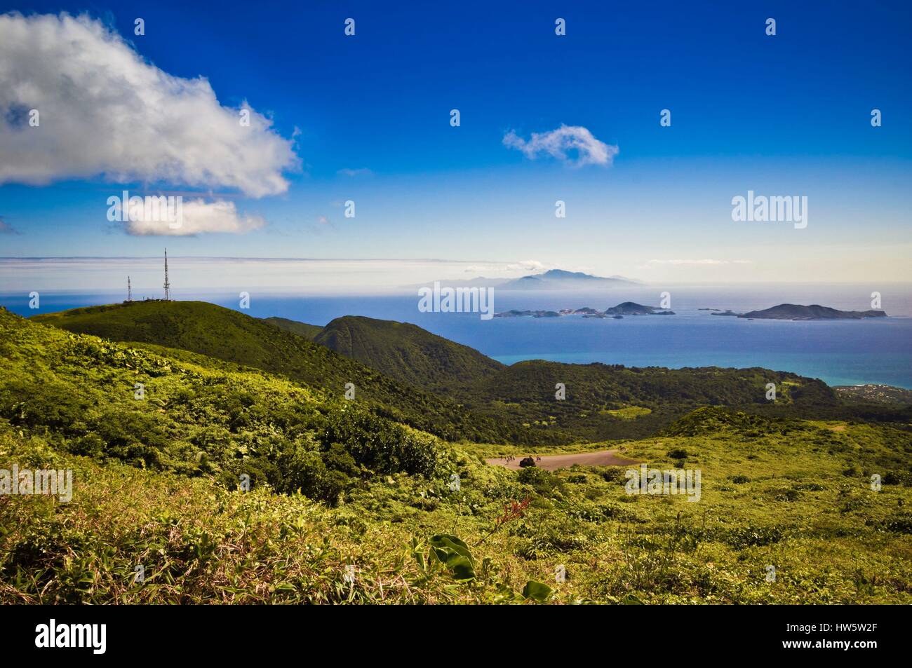 Dominica volcano hi-res stock photography and images - Alamy