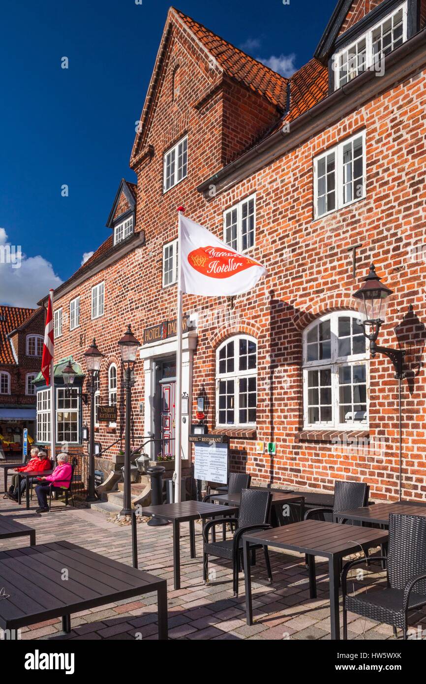 Denmark, Jutland, Ribe, Hotel Dagmar Stock Photo - Alamy