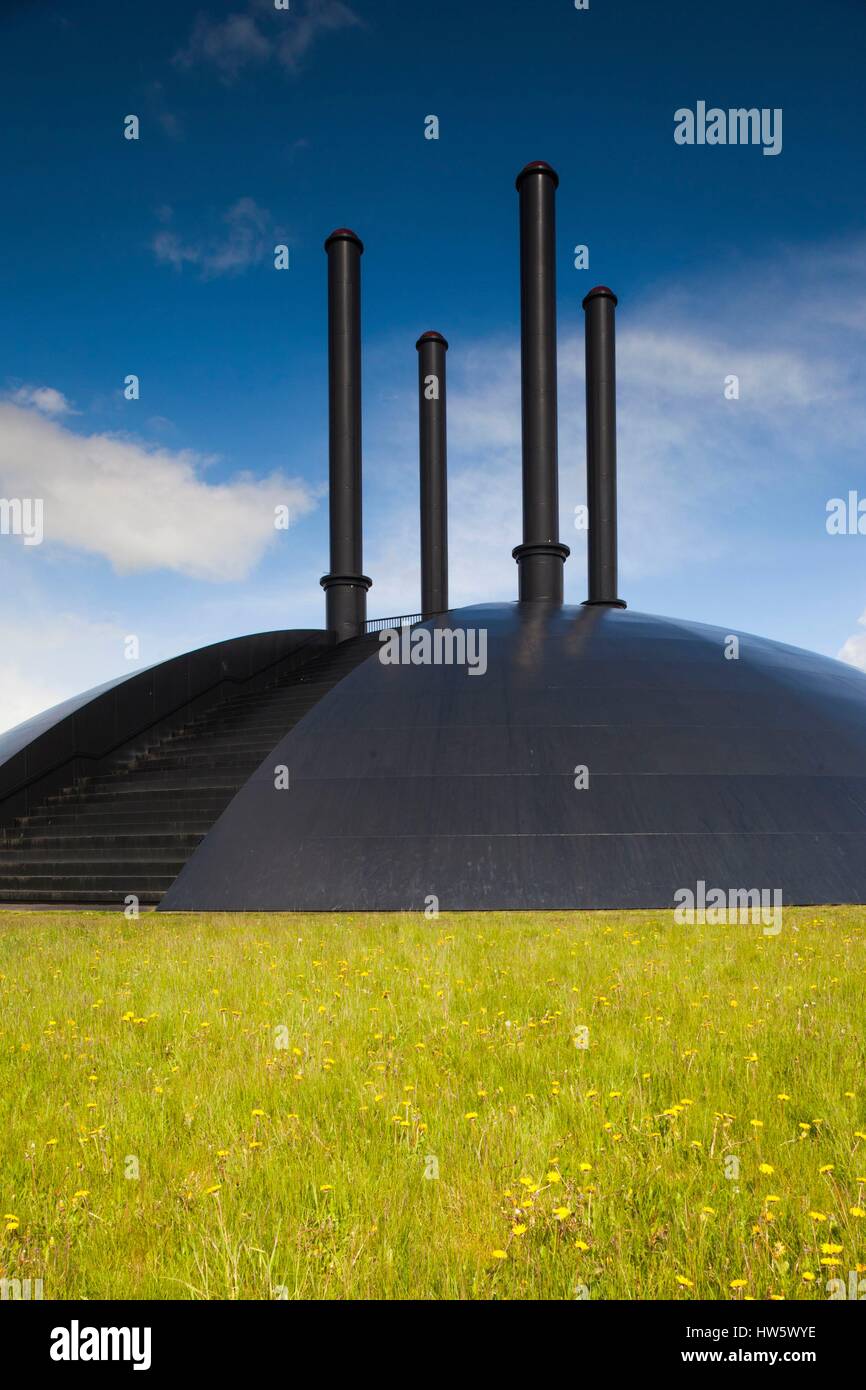 Denmark, Jutland, Herning, HEART Museum, art museum in manufacturing ...