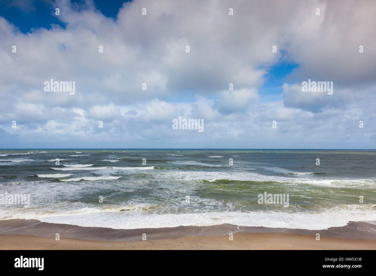 Denmark, Jutland, Klitmoller, windsurfing capital of Denmark ...