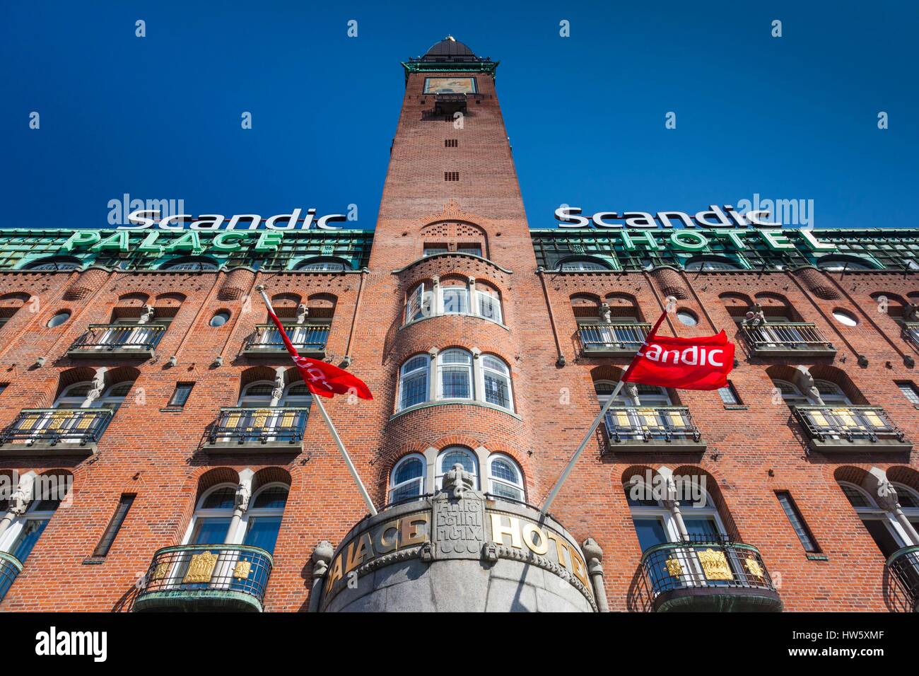 Denmark, Zealand, Copenhagen, Scandic Hotel Stock Photo - Alamy