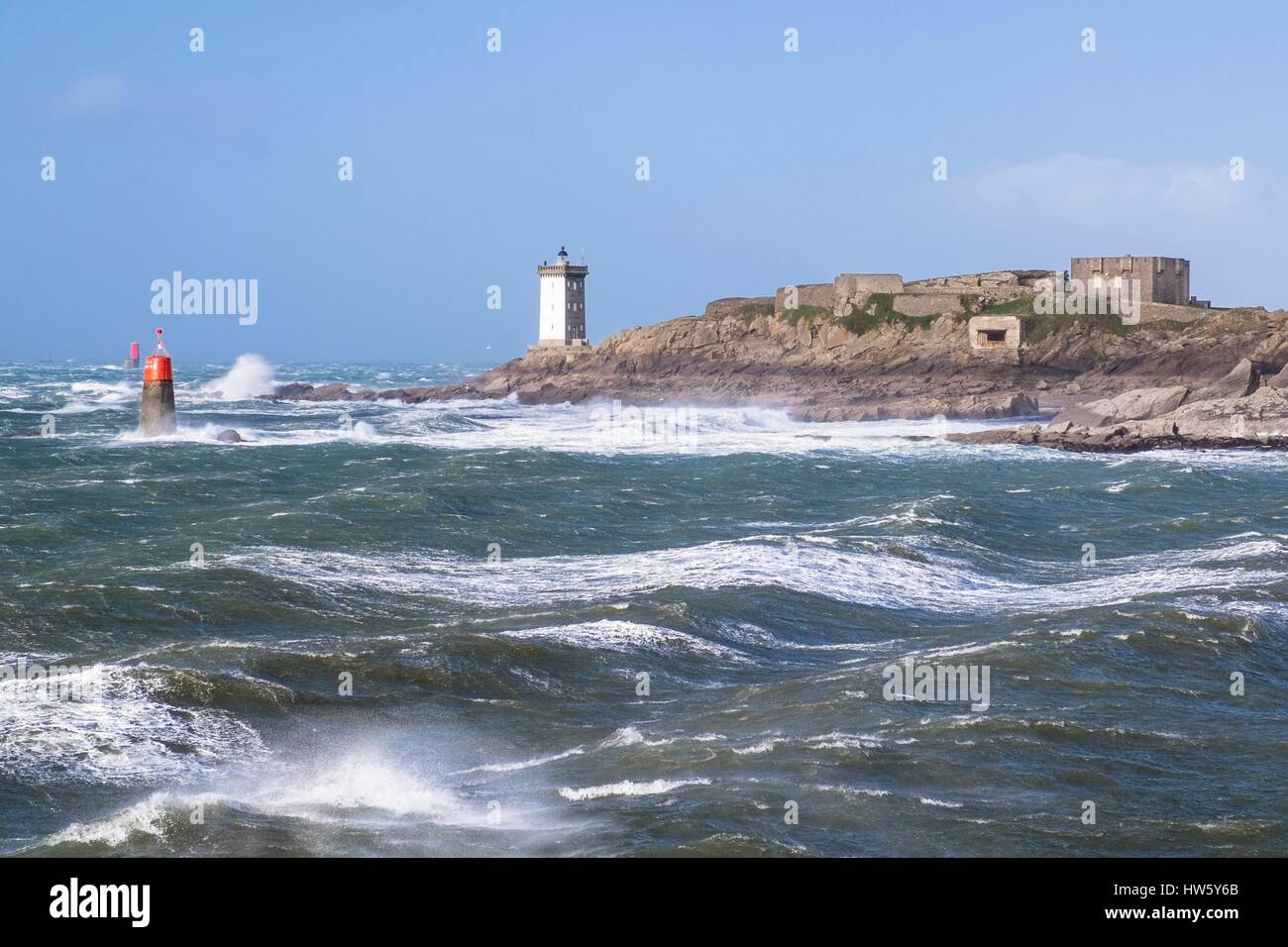 France, Finistere, Iroise Sea, Armorique Regional Nature Park , Le ...