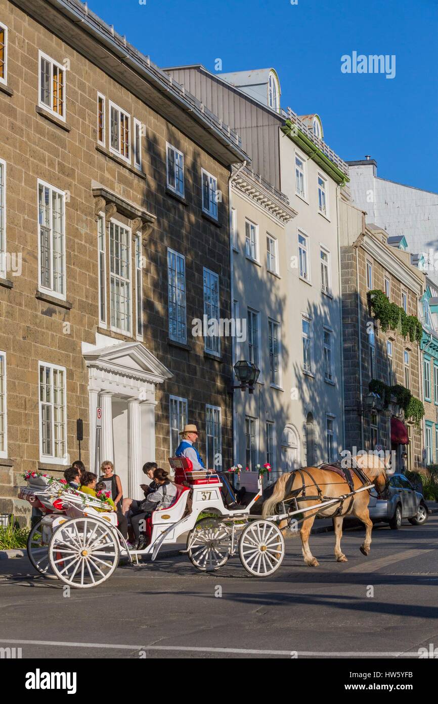Canada, Quebec province, Quebec City, the Old Quebec listed as World ...