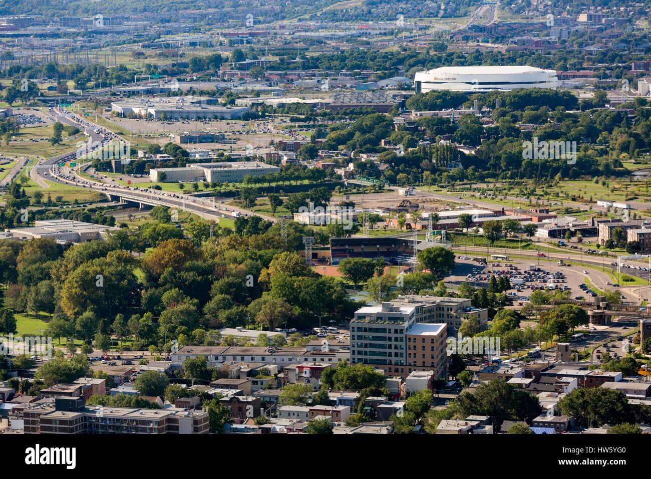 Canada, Quebec province, Quebec City, Lower Town, the new amphitheater ...