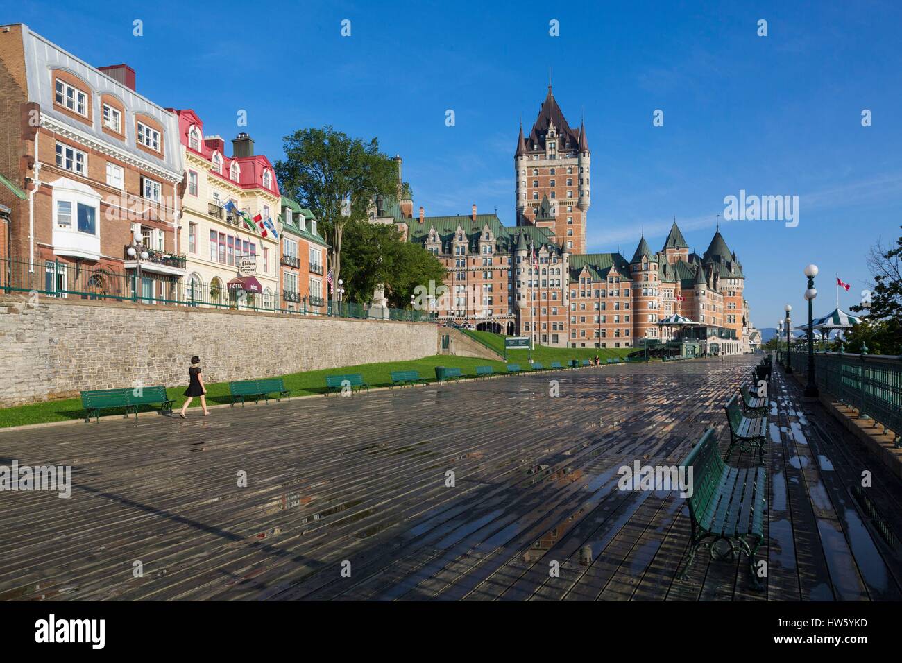 Canada, Quebec province, Quebec City, the Old Quebec listed as World ...