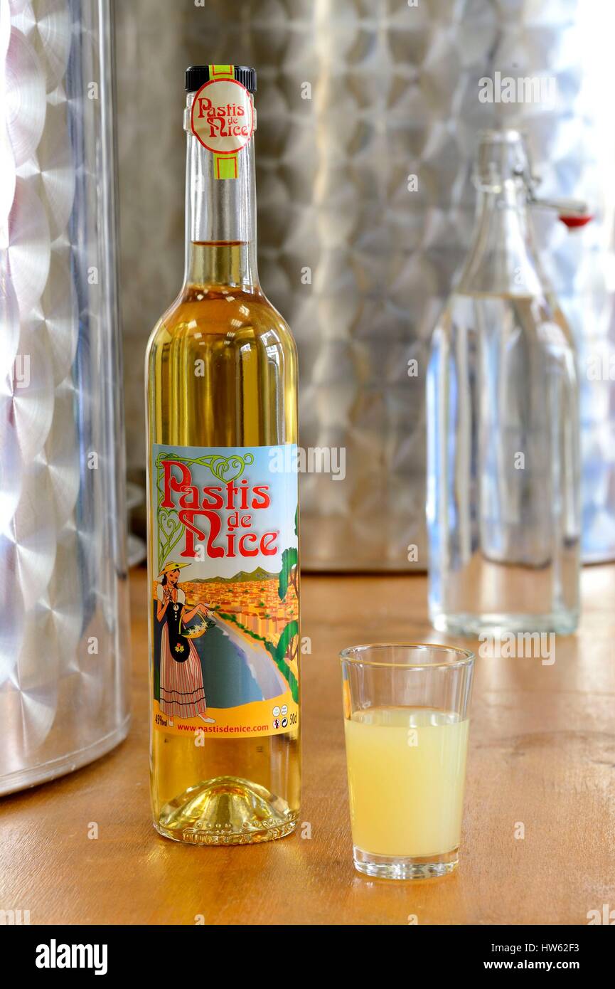 France, Alpes Maritimes, Nice, Pastis of Nice Stock Photo - Alamy