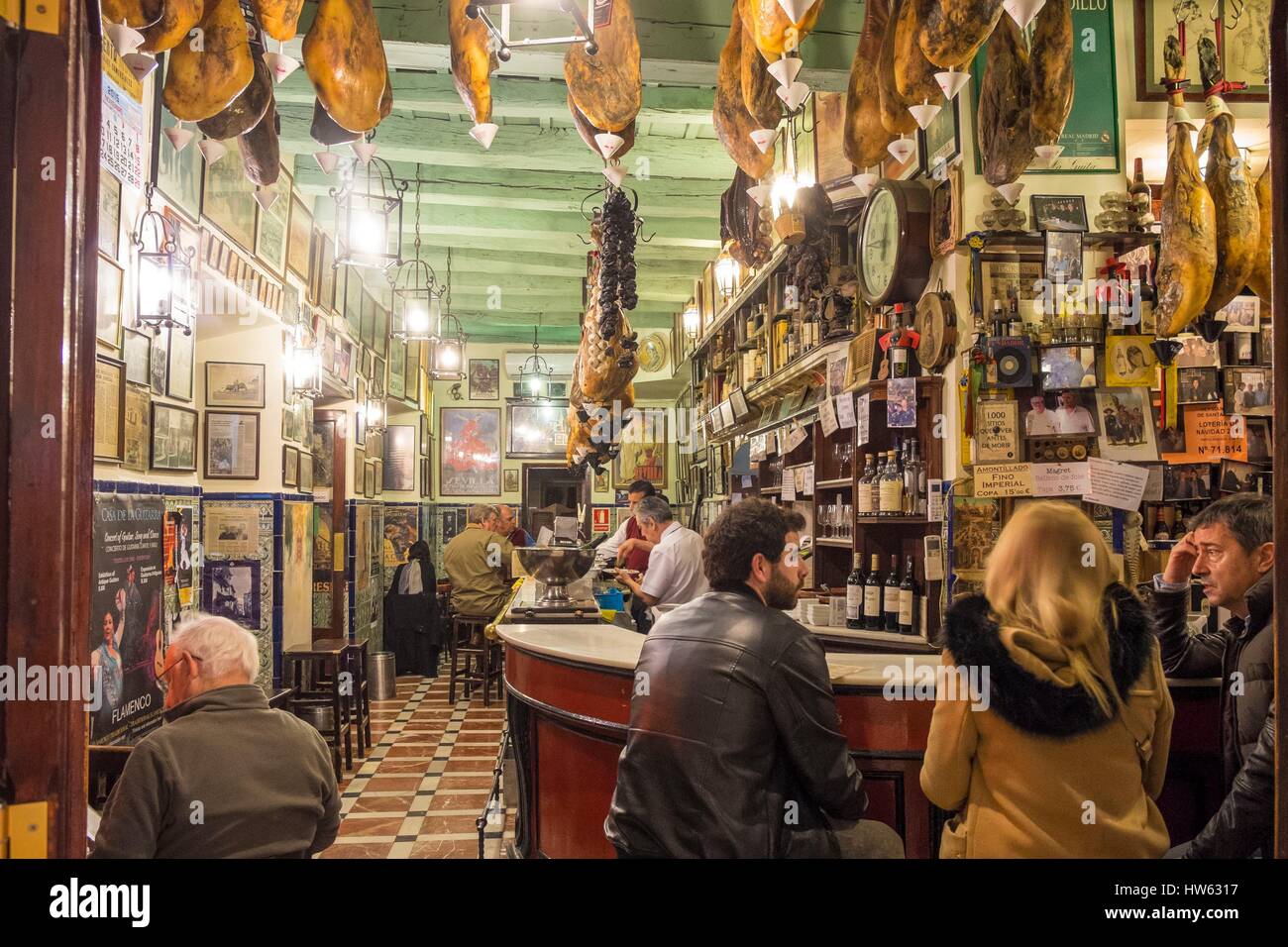 Market triana market seville hi-res stock photography and images - Alamy