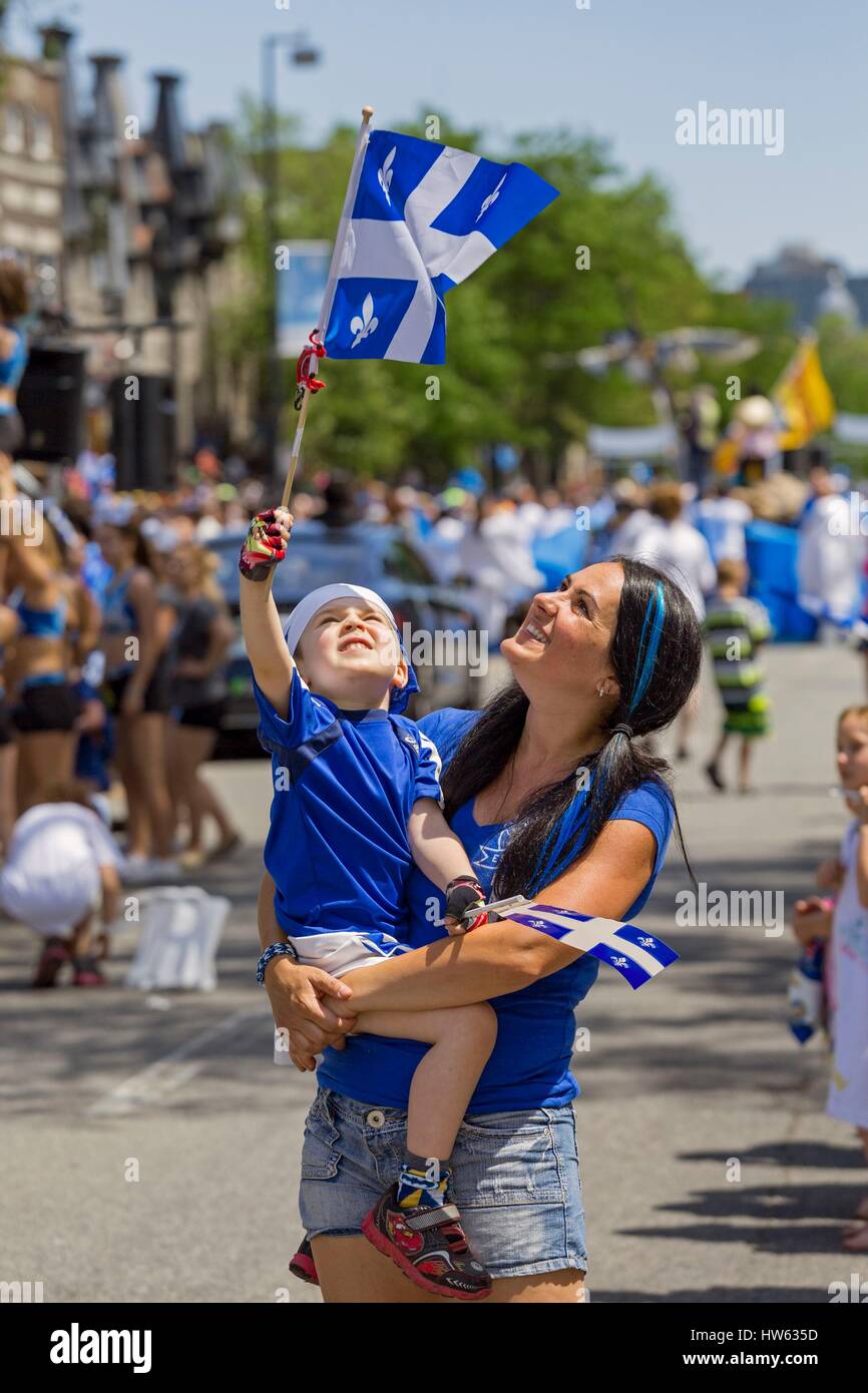 Quebecs flag hi-res stock photography and images - Alamy
