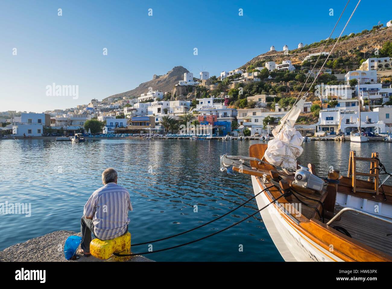 Pandeli leros island dodecanese hi-res stock photography and images - Alamy