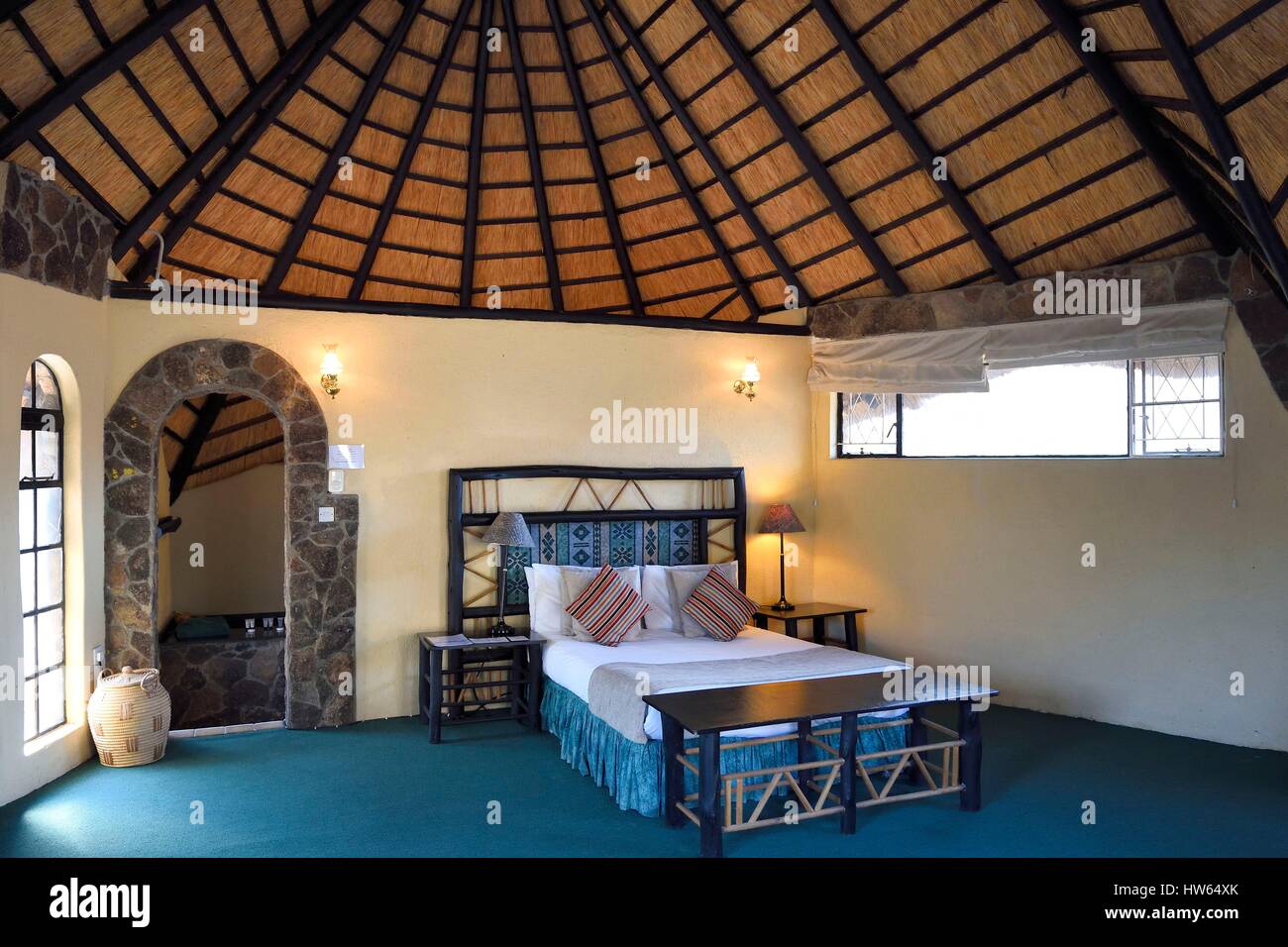 Zimbabwe, Matabeleland South Province, Matobo or Matopos Hills Lodge ...