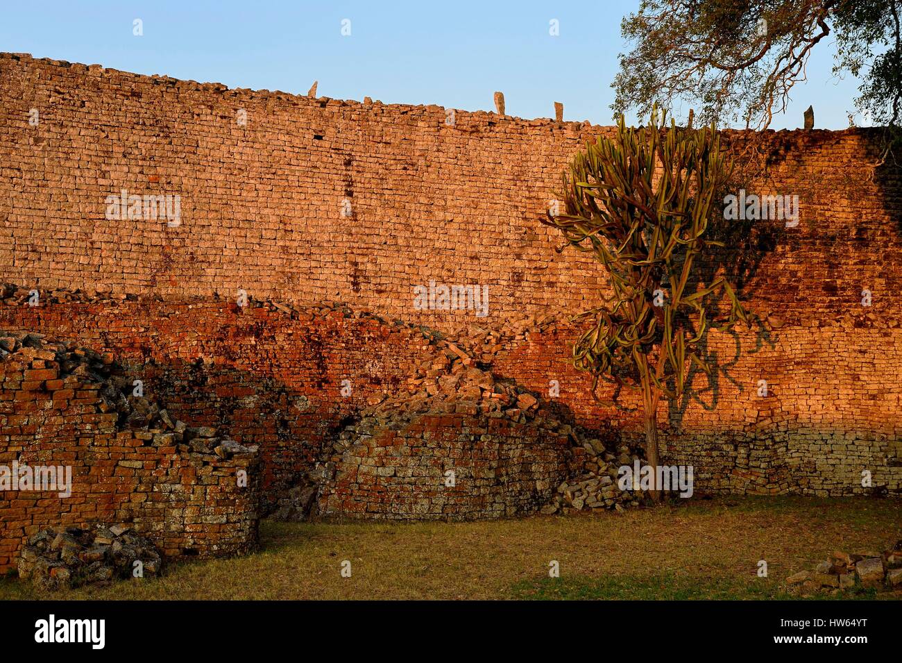 Zimbabwe, Masvingo province, the ruins of the archaeological site of ...