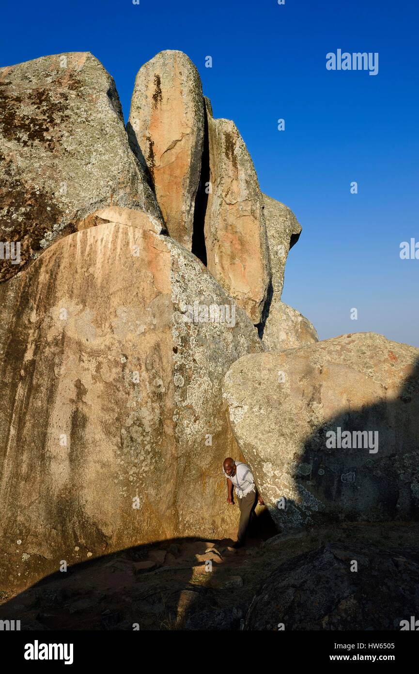 Zimbabwe, Masvingo province, the ruins of the archaeological site of ...