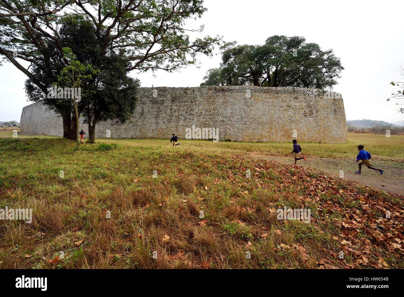 Zimbabwe Masvingo province the ruins of the archaeological site of ...