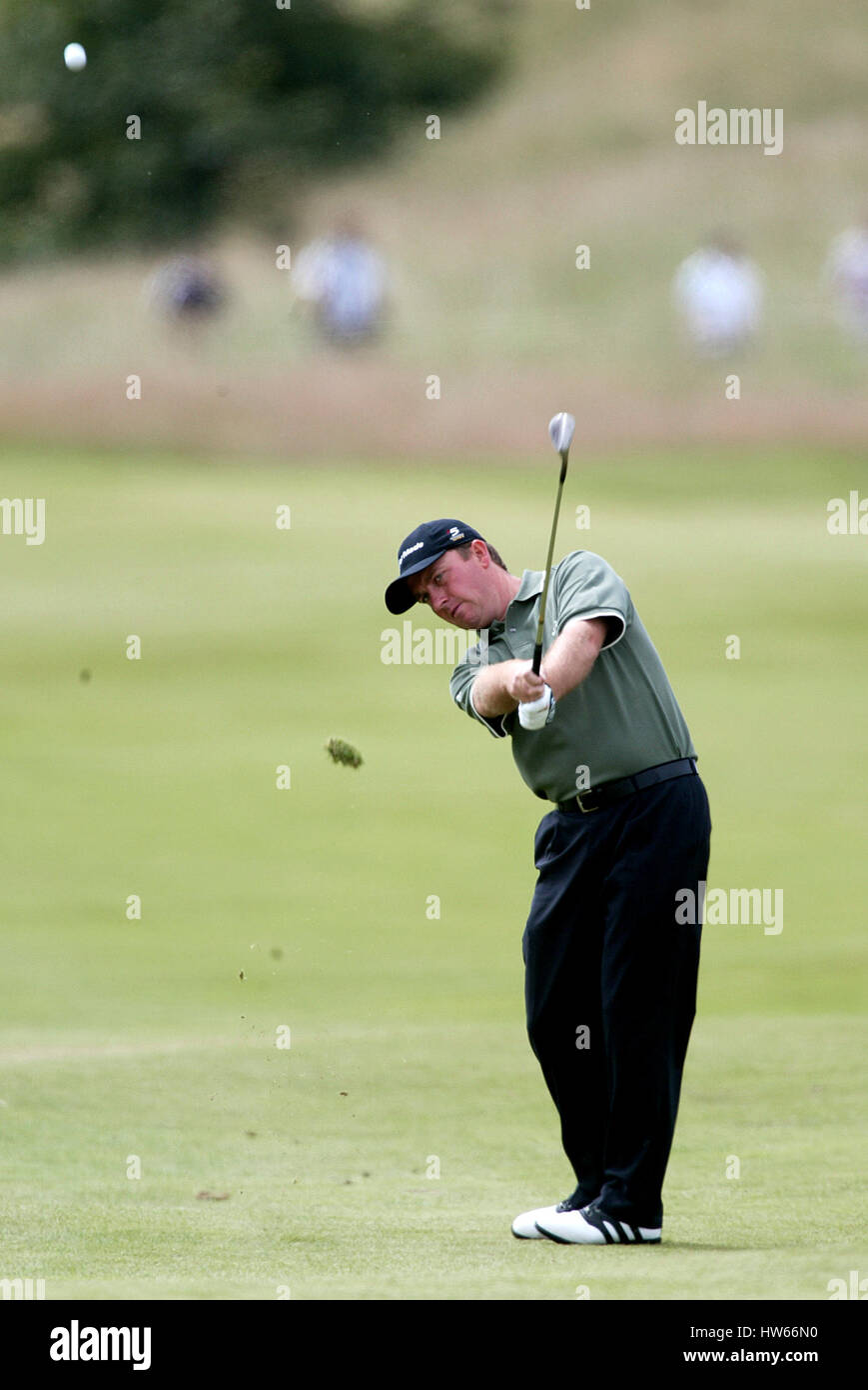 IAN GARBUTT ENGLAND THE OPEN MUIRFIELD SCOTLAND 21 July 2002 Stock ...