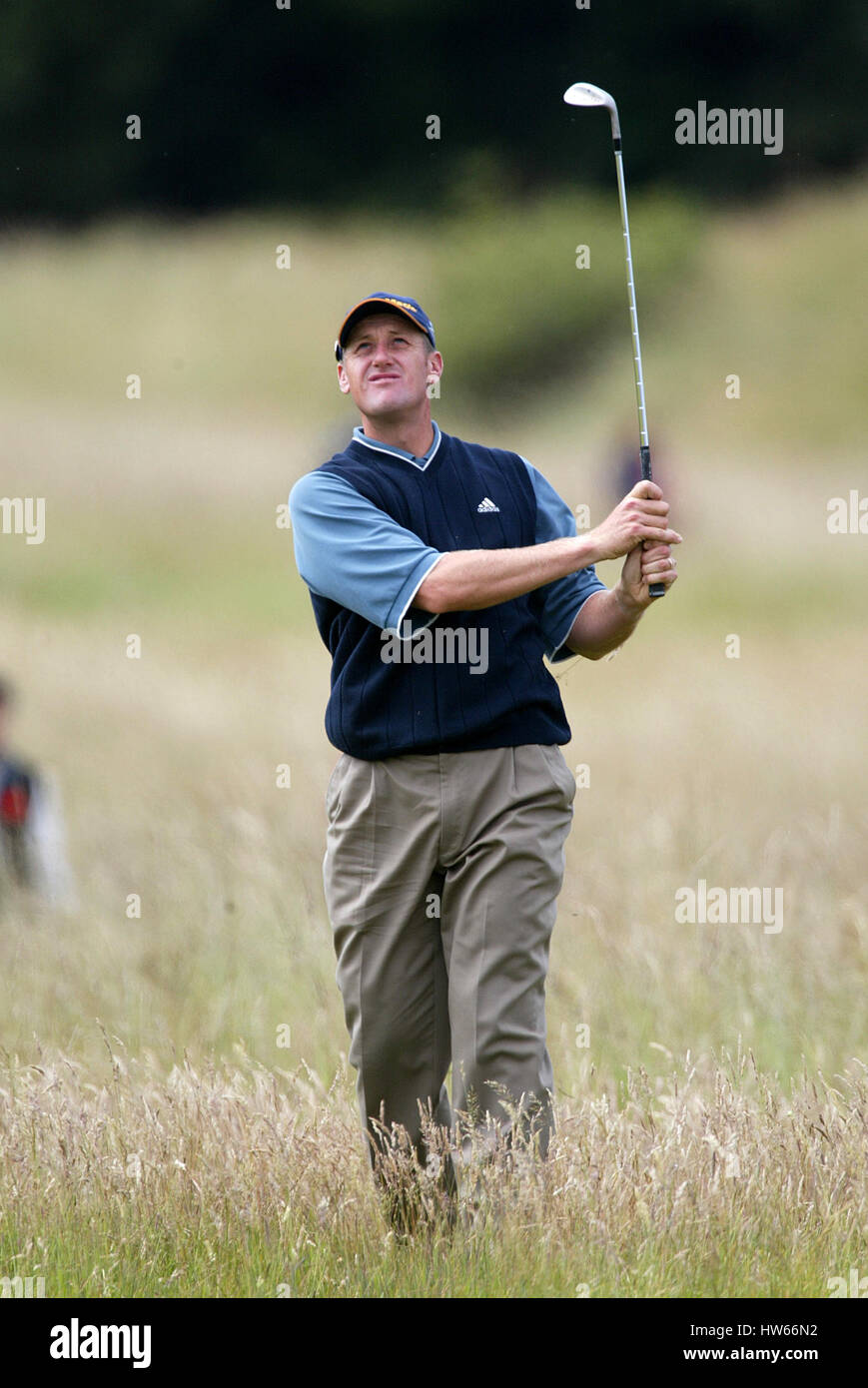 CRAIG PERKS NEW ZEALAND THE OPEN MUIRFIELD SCOTLAND 21 July 2002 Stock ...