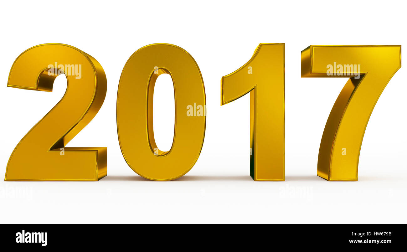 3d golden numbers hi-res stock photography and images - Alamy