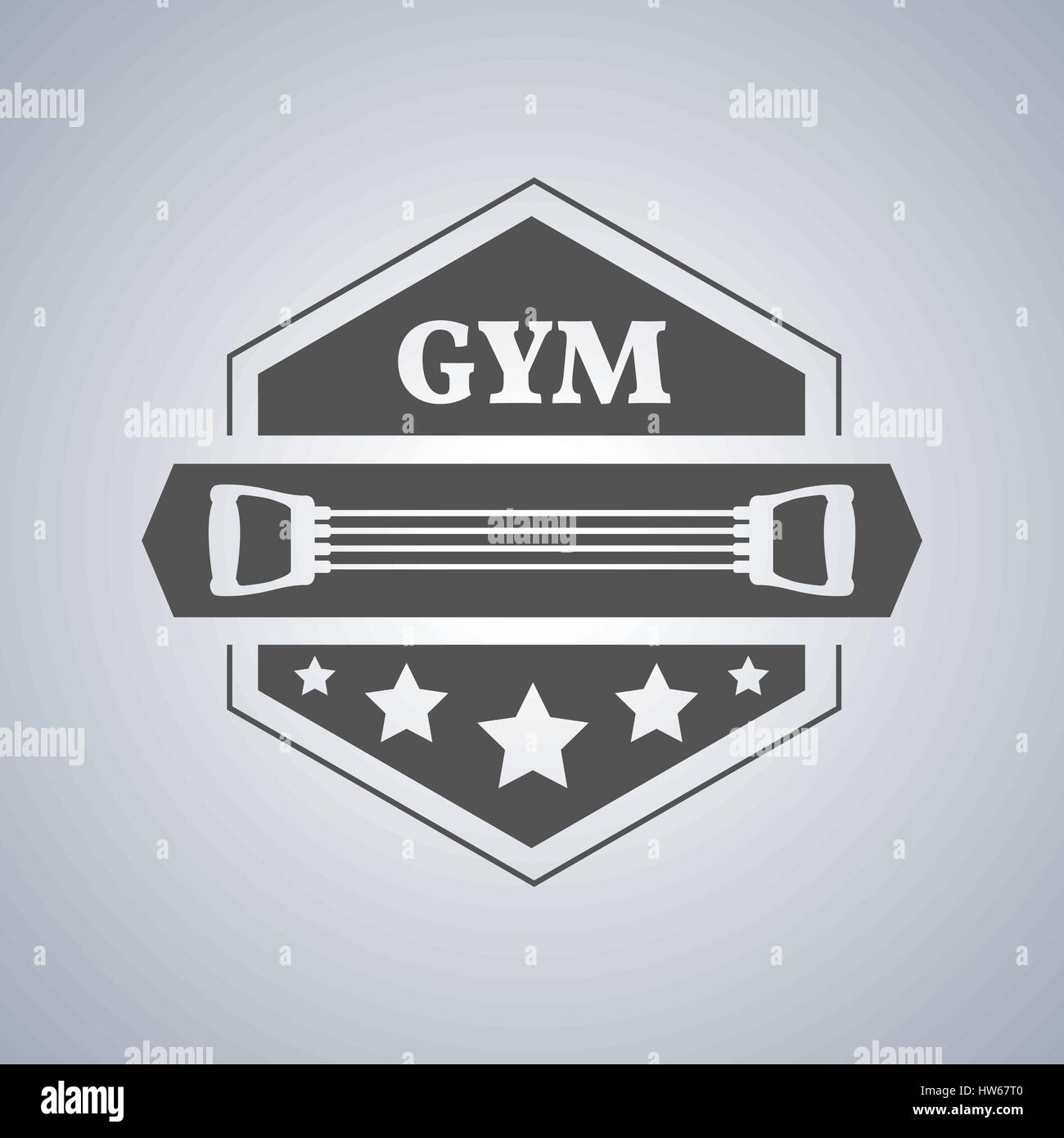 Spa weight room Stock Vector Images - Alamy