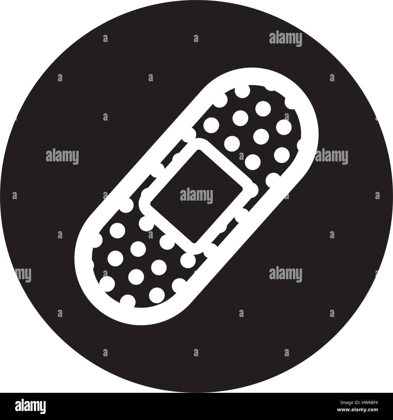 cure band isolated icon Stock Vector Image & Art - Alamy