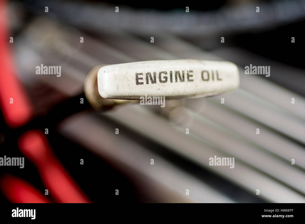 engine oil check Stock Photo - Alamy