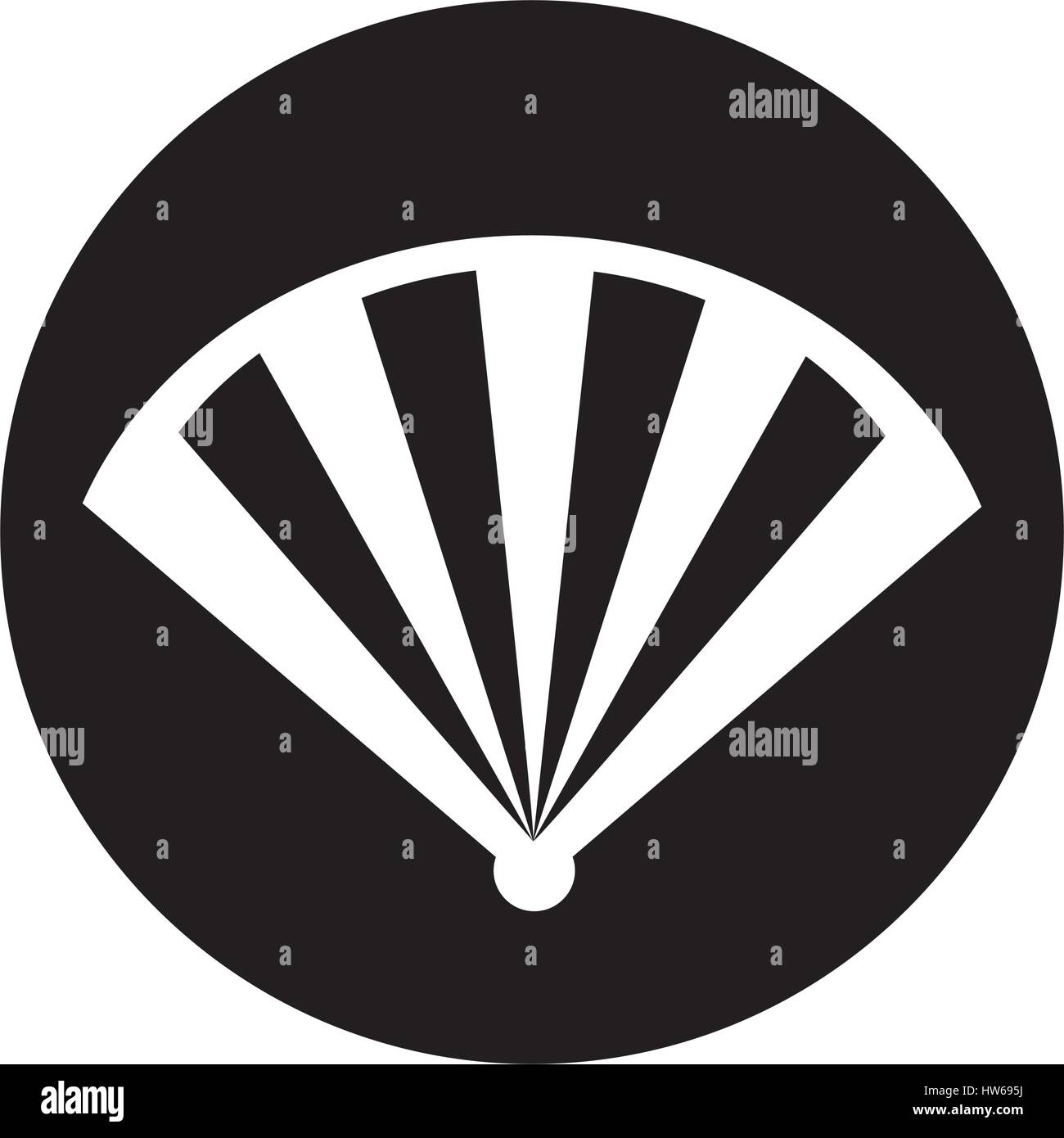 chinese fan traditional icon Stock Vector Image & Art - Alamy