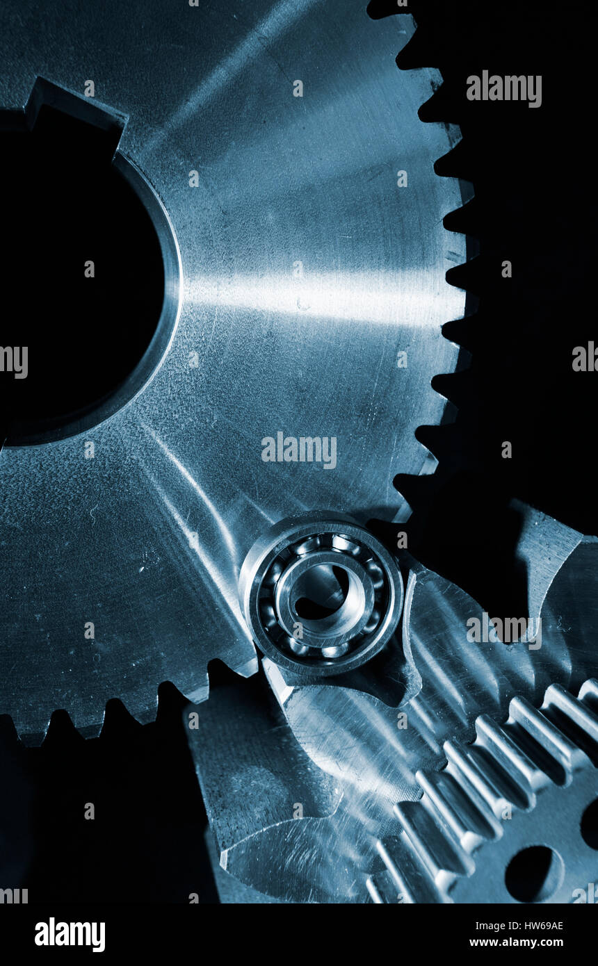 Cogs and gears, close up Stock Photo - Alamy